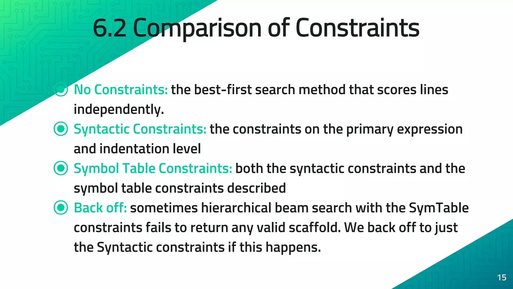 Semantic scaffolds for pseudocode to-code generation (2020) | PPT