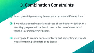 Semantic scaffolds for pseudocode to-code generation (2020) | PPT