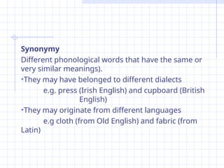 SEMANTICS CHAPTER 3 english education.ppt