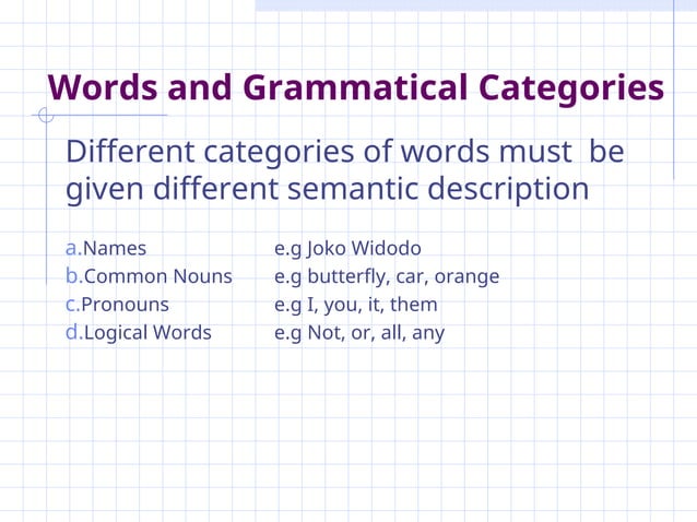 SEMANTICS CHAPTER 3 english education.ppt