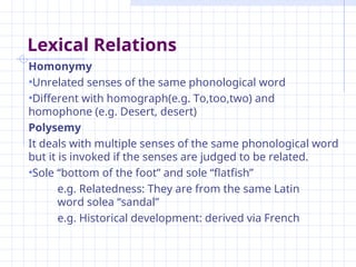 SEMANTICS CHAPTER 3 english education.ppt