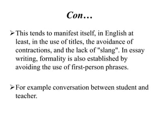 Semantics connotation and dennotation | PPTX