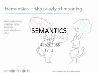 Semantics dasri | PPT