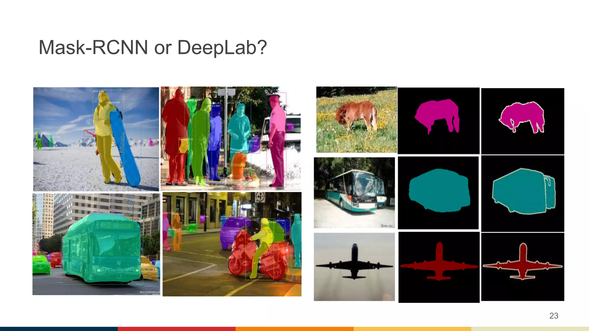 Semantic segmentation with Convolutional Neural Network Approaches | PPTX