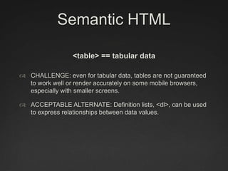 Semantics & the Mobile Web | PPT