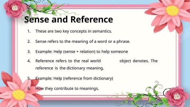 Semantics Lecture 3. Sense Relation and Lexical relation.pptx