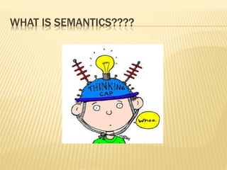 Semantics ppt | PPT