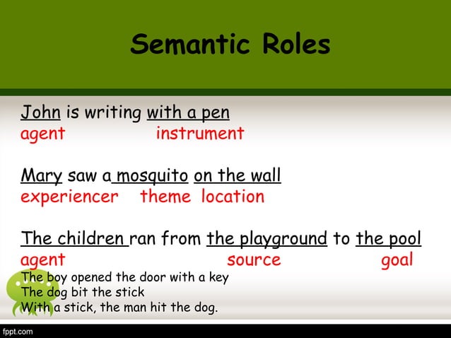 Semantics | PPT