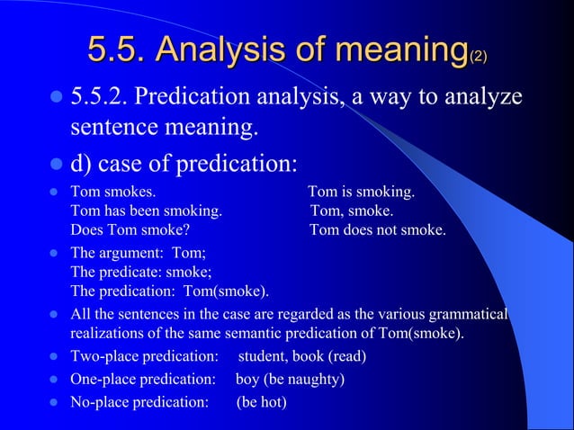Semantics Slides Ppt Science