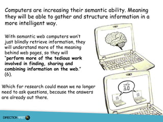 Semantic web 3.0 - Direction First | PPT
