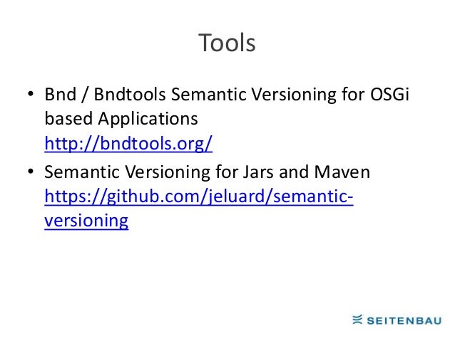 Semantic Versioning
