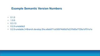 Semantic Versioning with GitVersion | PPTX