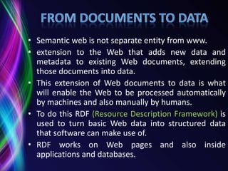 Semantic web | PPSX