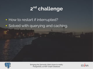 Bringing the Semantic Web closer to reality: PostgreSQL as RDF Graph Database | PDF