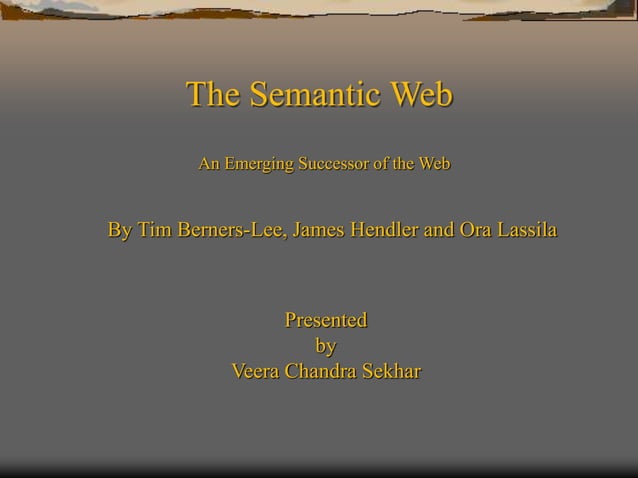 Semantic web | PPT