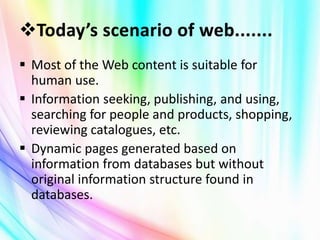 Semantic web | PPTX