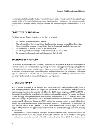 Semantic Web-Linked Data and Libraries | PDF