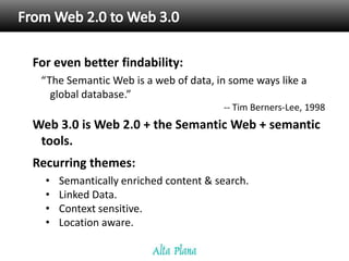 Introduction to Text Mining and Semantics | PPT
