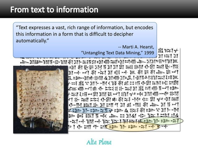 Introduction To Text Mining And Semantics Ppt
