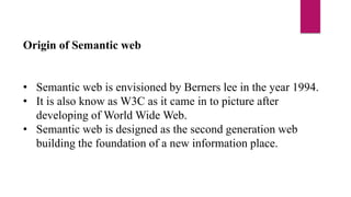 SEMANTIC WEB ANALYTICS | PPTX | Web Design and HTML | Internet