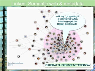 Semantic Web, Cataloging, & Metadata | PPT
