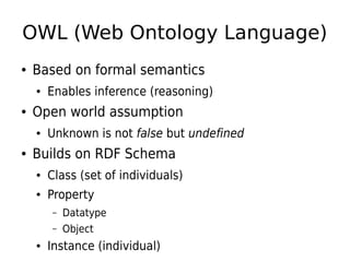 Semantic Web introduction | ODP