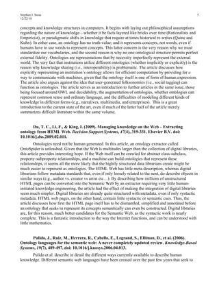 The Semantic Web in Digital Libraries: A Literature Review | PDF