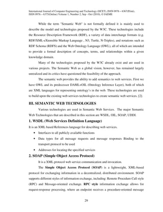 Semantic web services and its challenges | PDF