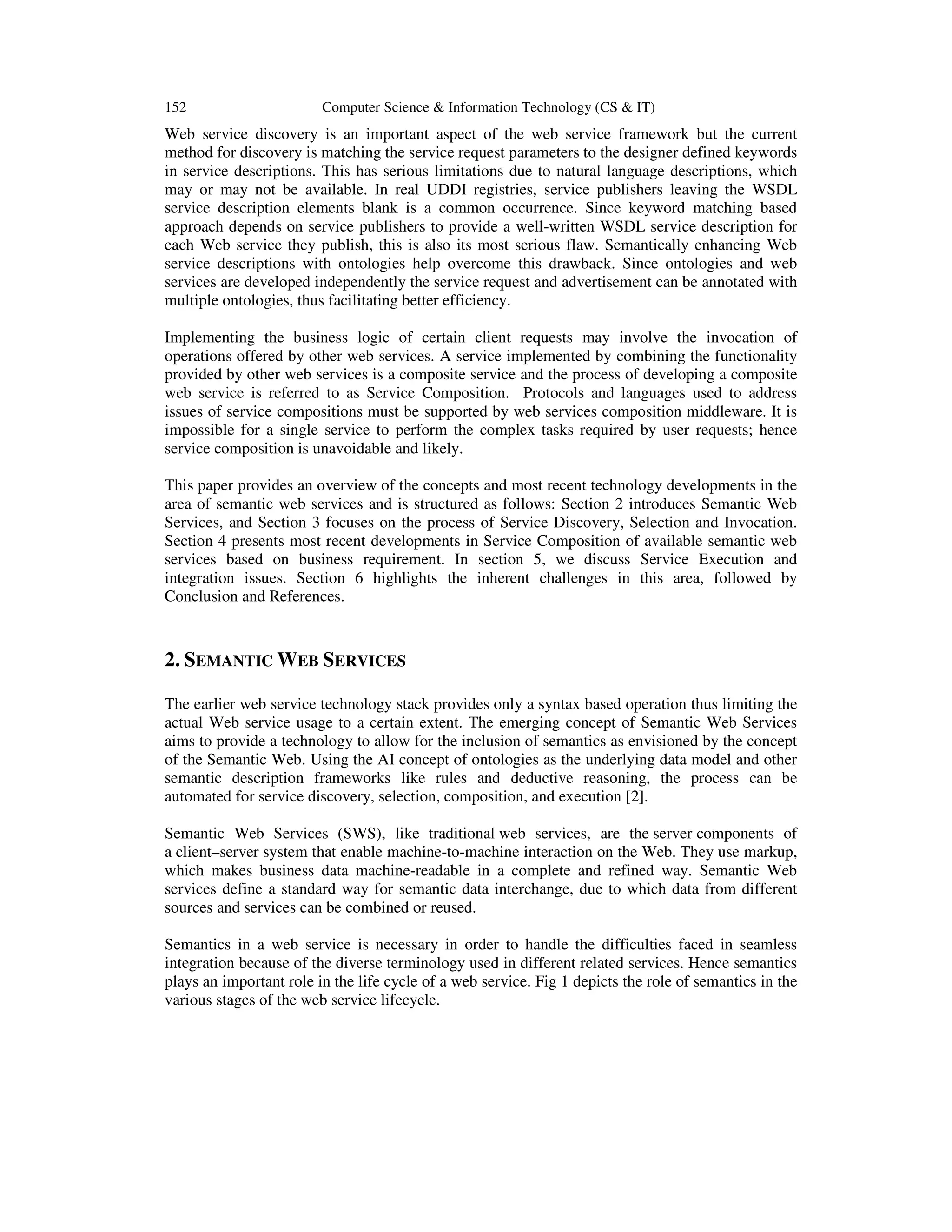 Semantic web services discovery selection and composition techniques | PDF