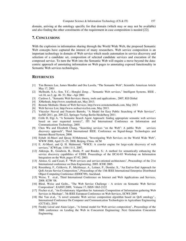 Semantic web services discovery selection and composition techniques | PDF