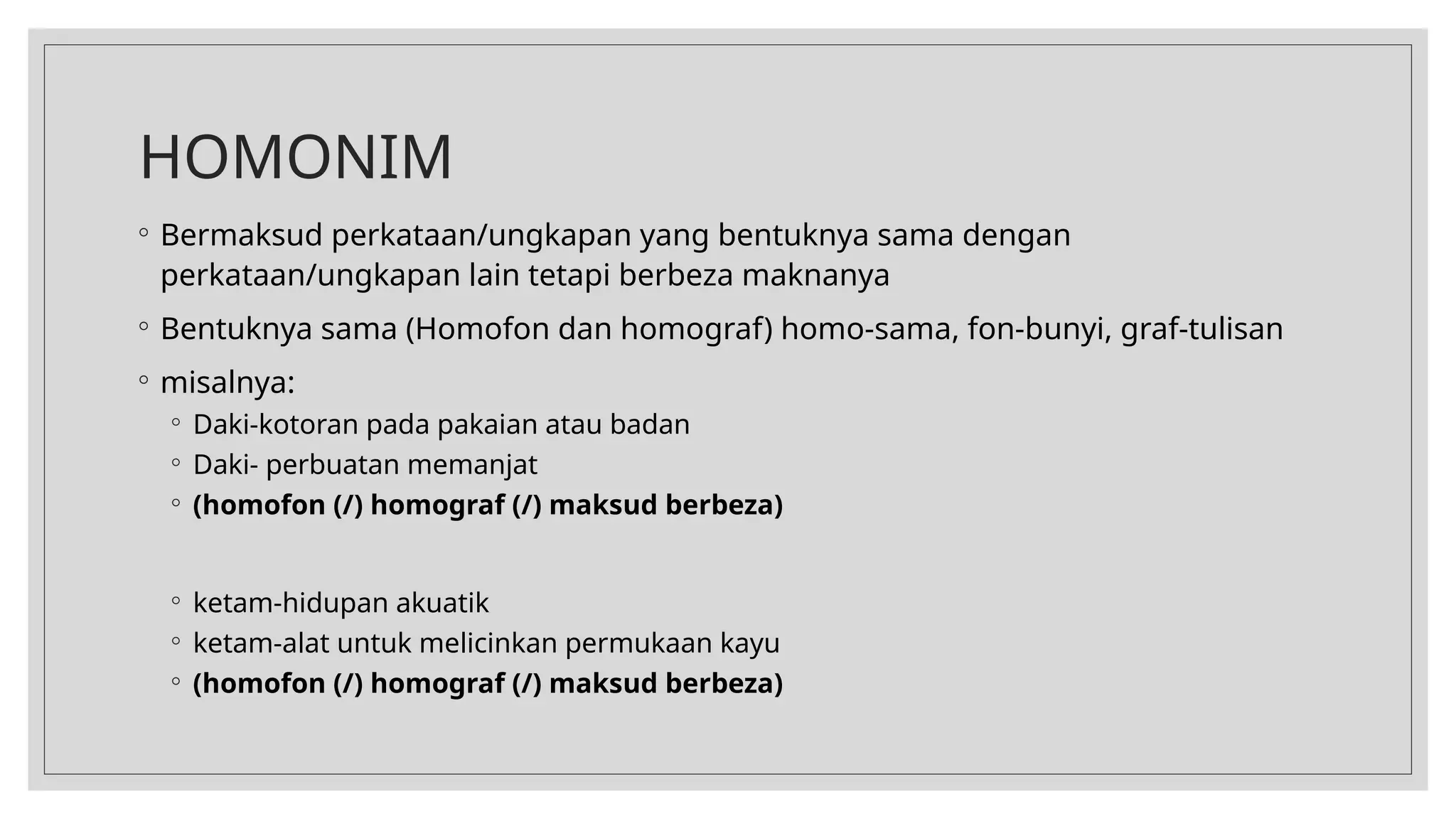 SEMANTIK BAHASA MELAYU STPM TINGKATAN 6 | PPTX