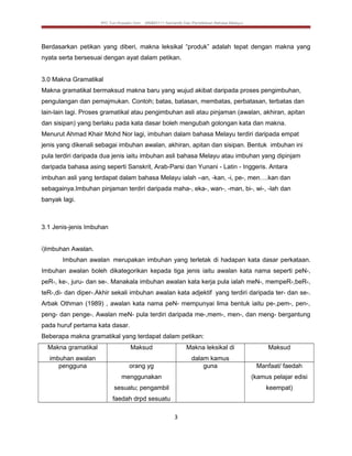 Semantik soalan 1 | PDF
