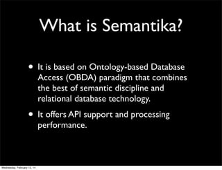 Semantika Introduction | PDF | Databases | Computer Software and Applications