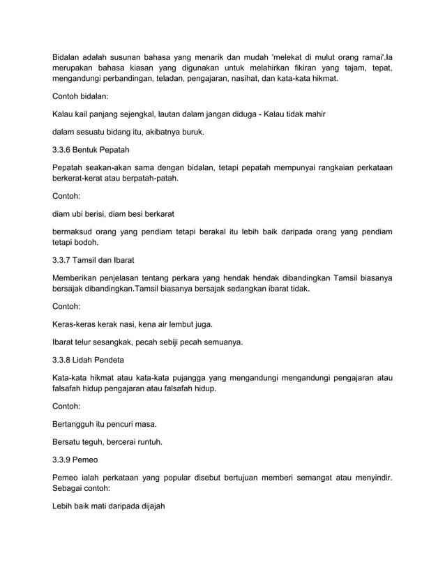 Semantik dan peristilahan bahasa melayu | DOCX