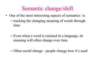 Semantics | PPTX