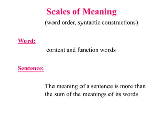 Semantics | PPTX