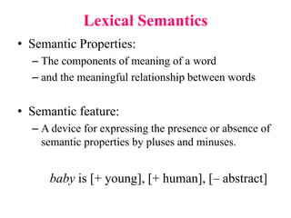 Semantics | PPTX