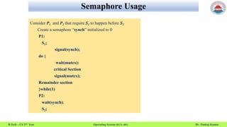 Operating System: Semaphor | PDF