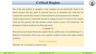 Operating System: Semaphor | PDF