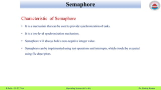 Operating System: Semaphor | PDF