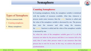 Operating System: Semaphor | PDF