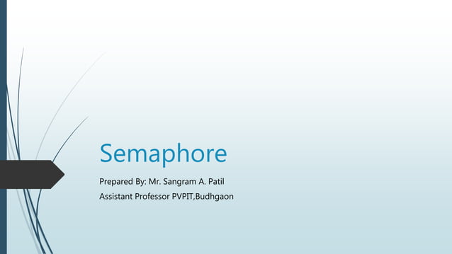 Semaphore | PPTX