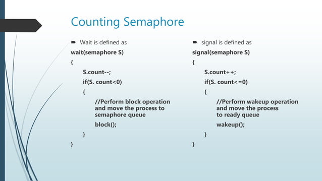 Semaphore | PPTX
