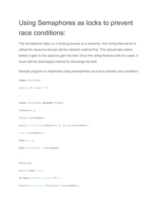 Semaphore in Java with Example.pdf