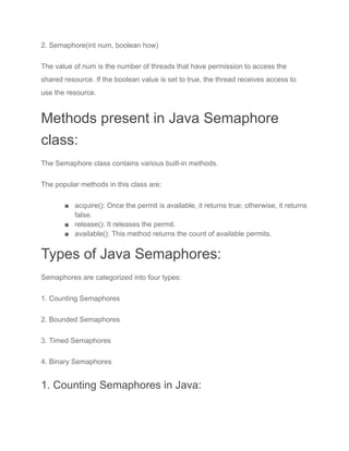 Semaphore in Java with Example.pdf