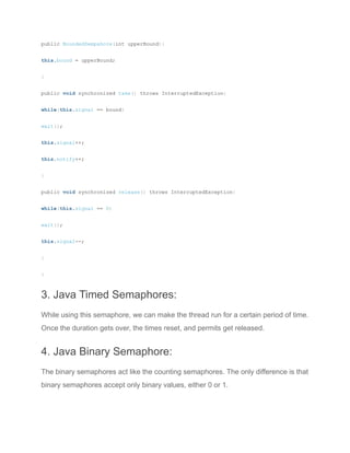 Semaphore in Java with Example.pdf