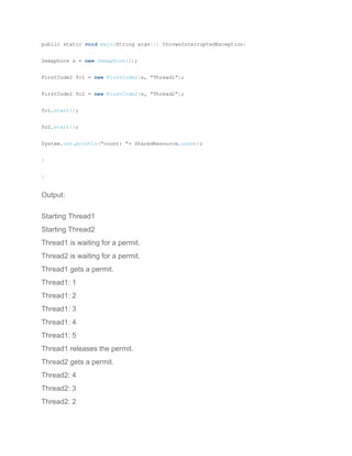 Semaphore in Java with Example.pdf