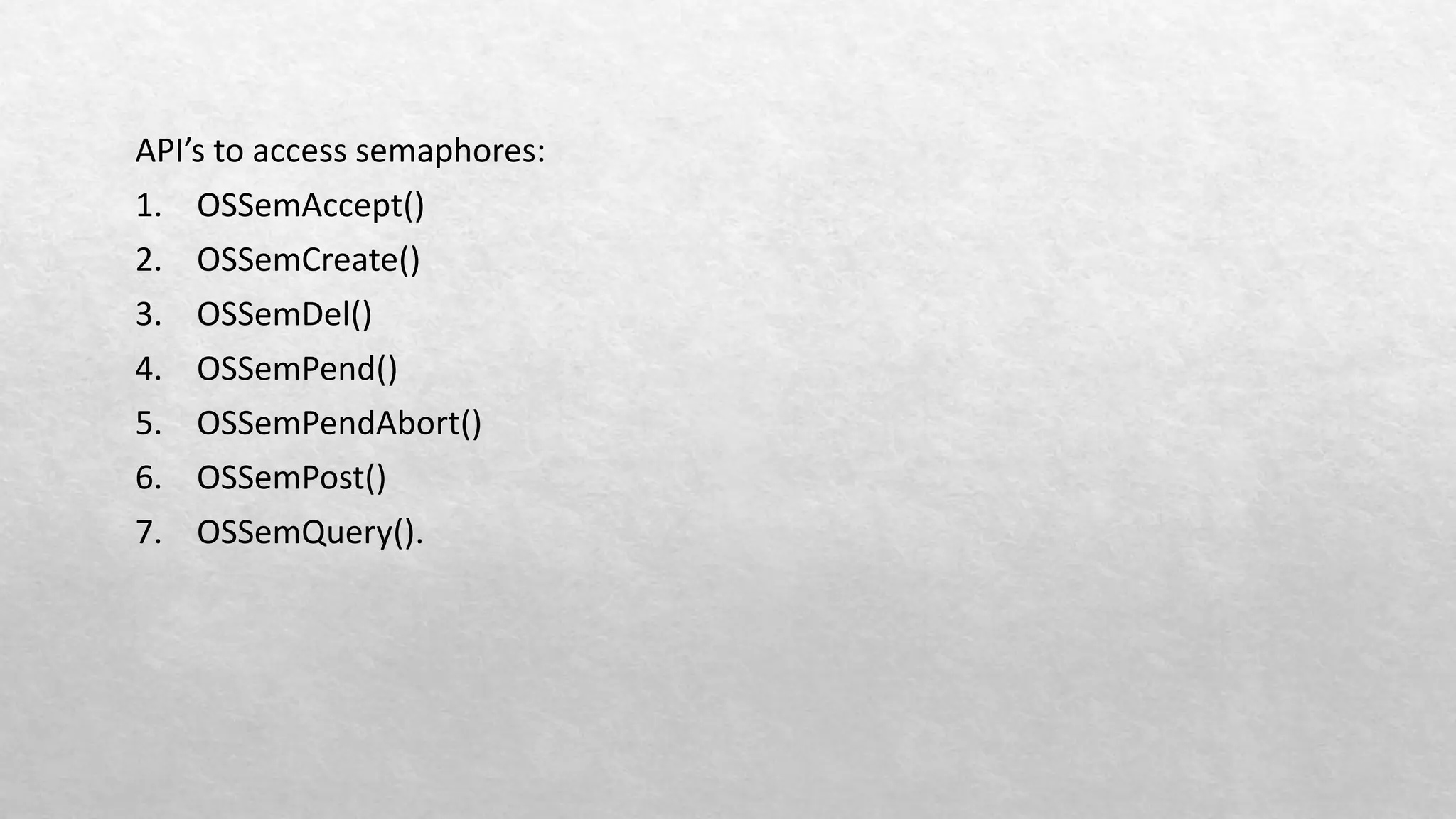 SEMAPHORE MANAGEMENT AND TYPES OF SEMAPHORE .pptx