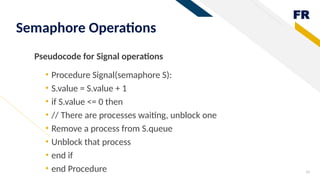 Semaphores SEMAPHORES Semaphores SEMAPHORES | PPT