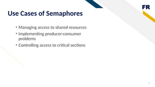Semaphores SEMAPHORES Semaphores SEMAPHORES | PPT